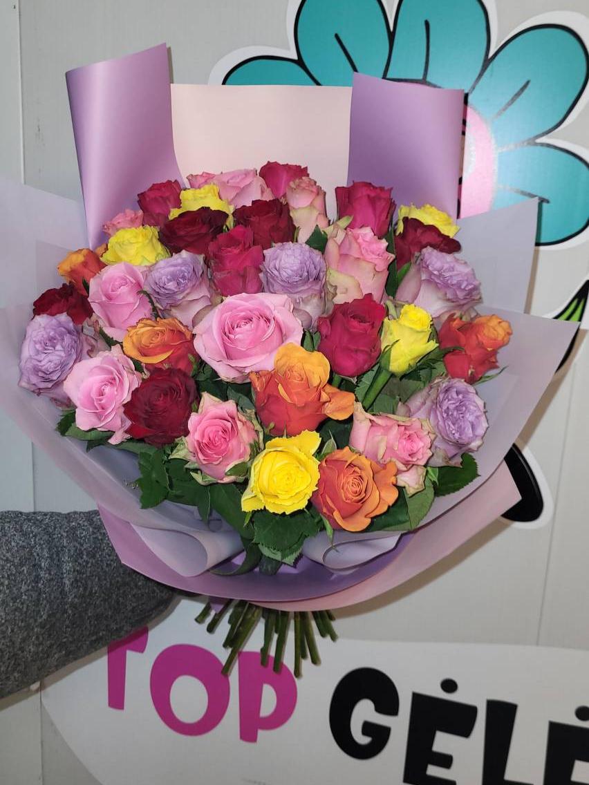 Gėlės internetu, pristatymas Vilniuje